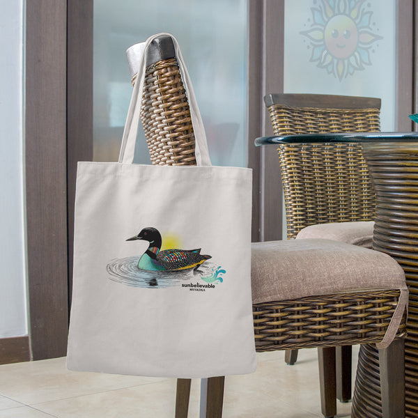 Loon Tote Bags – Sunbelievable Muskoka